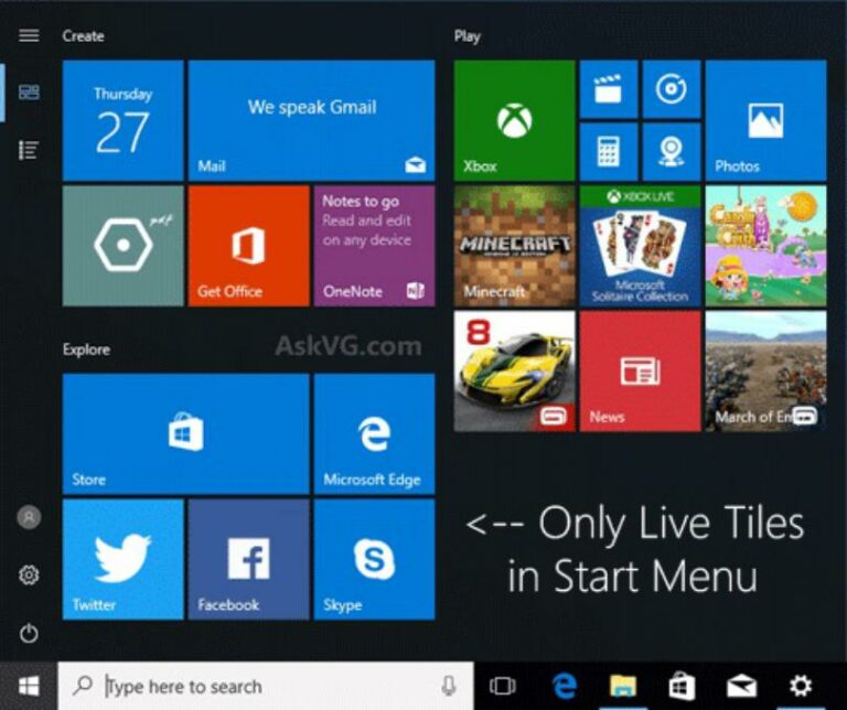 Inicio en Windows 10: Cómo personalizar los elementos del botón ...